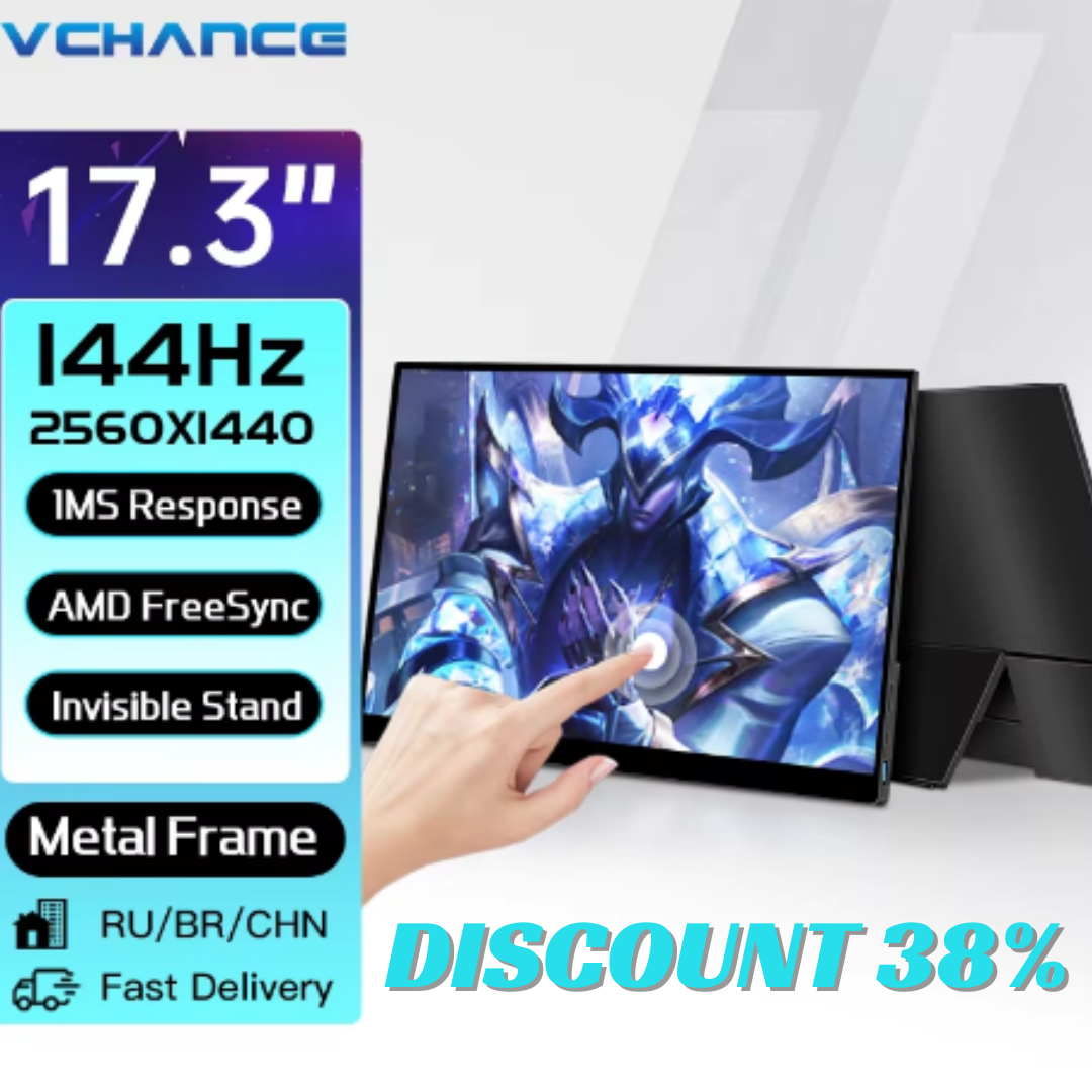 ZappAds: 17.3 Inch 2K 144Hz Portable Monitor: A Game-Changing Display ...