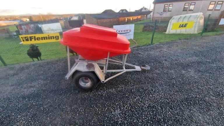 ZappAds: Quad atv longdog sheep snacker feeder drum type tractor