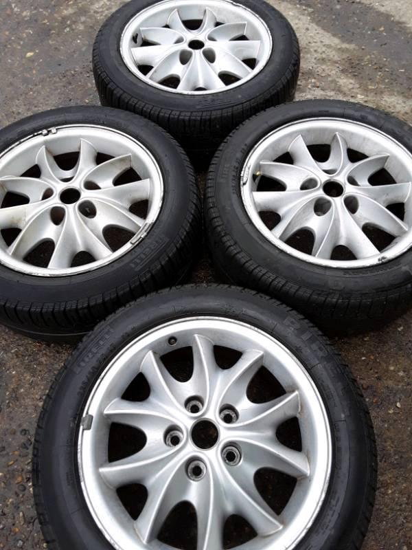 ZappAds: 17ins 'old school' Jaguar 1997-2002 alloy wheels (402)
