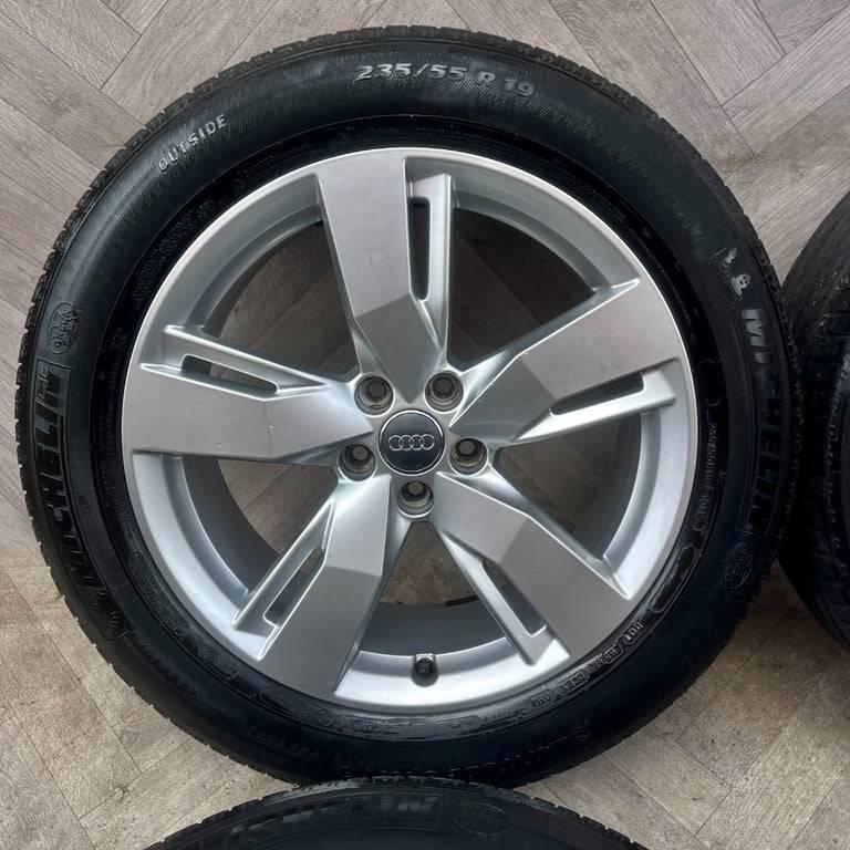 Zappads 19 Genuine Audi Q5 5 Spoke Alloy Wheels Tyres Alloys 5x112