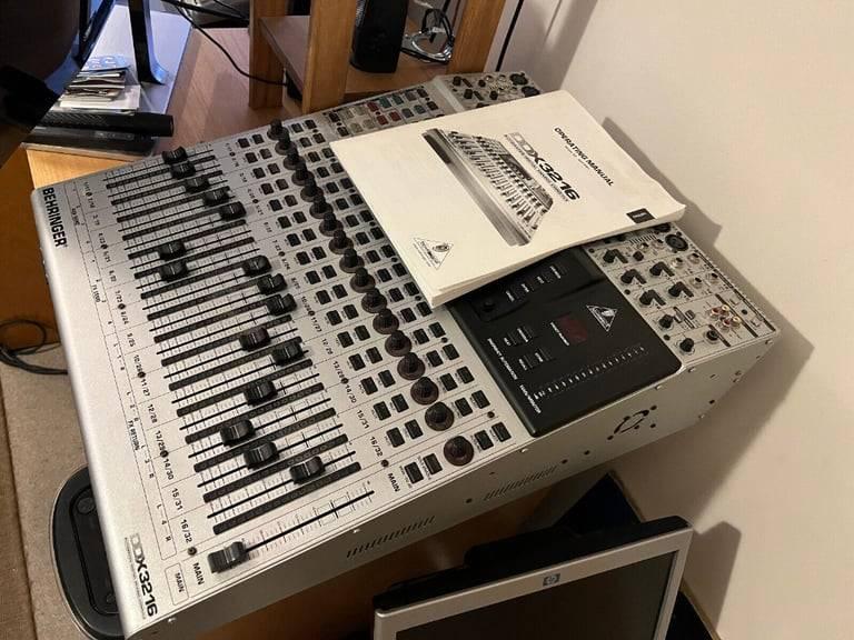 ZappAds: Behringer DDX3216 automated digital audio mixer 32 channel ...