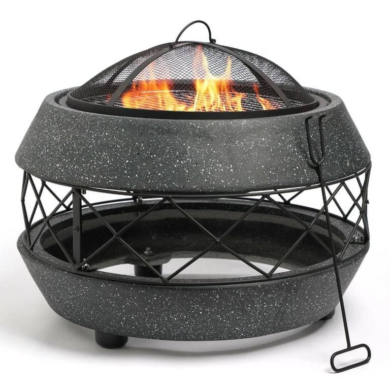 ZappAds: NEW Large Spinningfield Fire Pit
