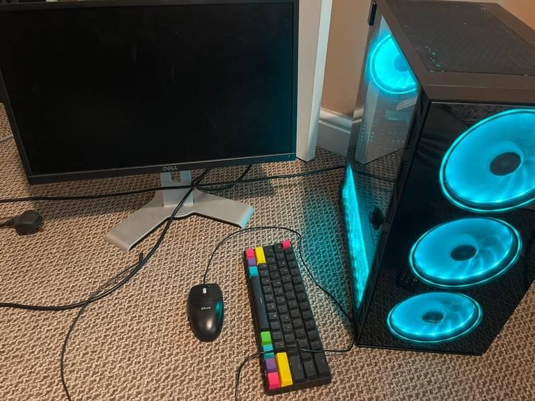 ZappAds: VORTEX V6 Computer and Monitor | Gaming and Office PC